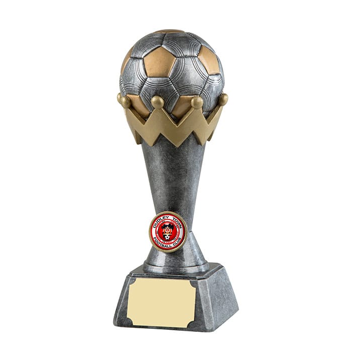 8.25″ Silver & Gold Finish Football Award - Awarded2U