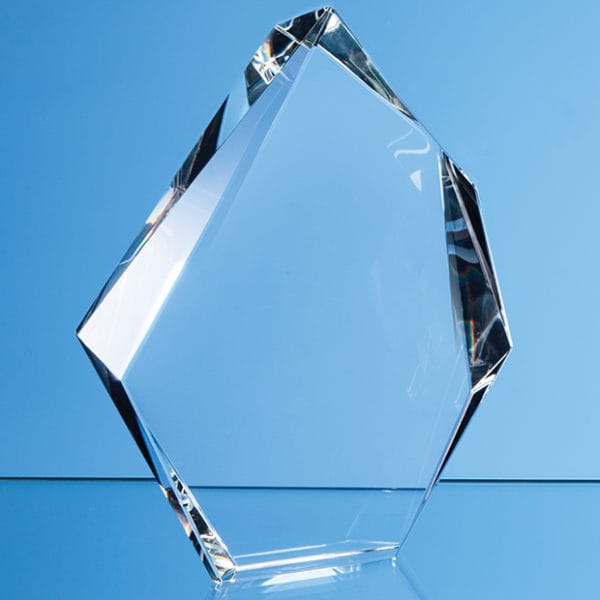 Optical Crystal Facetted Ice Peak Award - Awarded2U